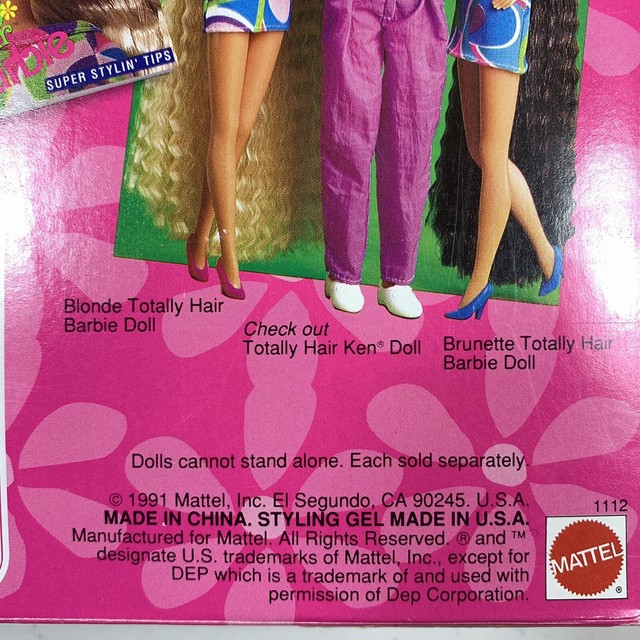 Totally Hair Barbie 1112 Mattel 1991 for sale online | eBay