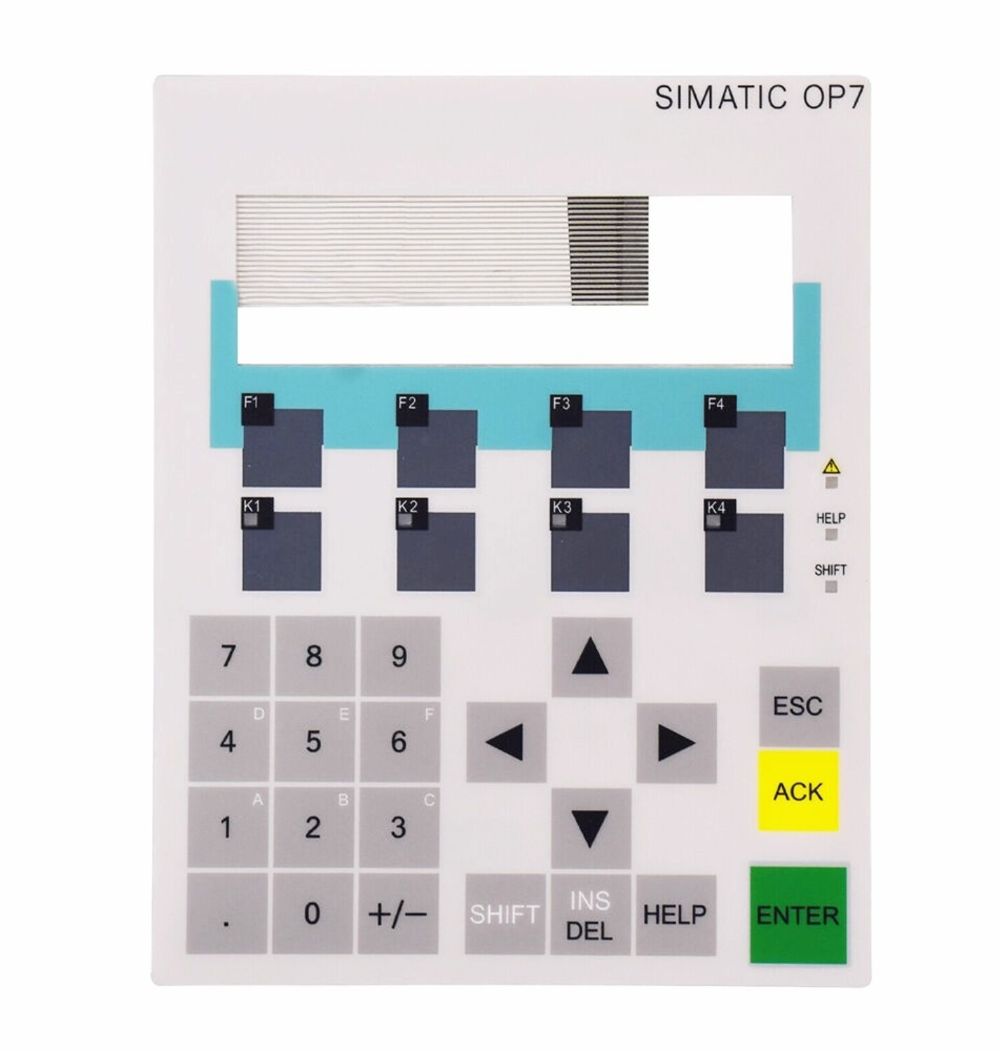 For Siemens OP7 6AV3607-1JC20-0AX1 6AV3607-1JC20-0AX2 Membrane Keypad ...