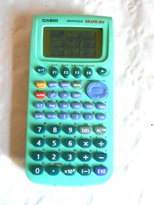 Casio Graphique Graph 25+ Graphing Calculator working order | eBay ...