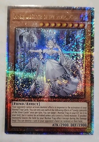 YU-GI-OH Lovely Labyrinth Of The Silver Castle 1st Edition SL-Rare RA04 ...