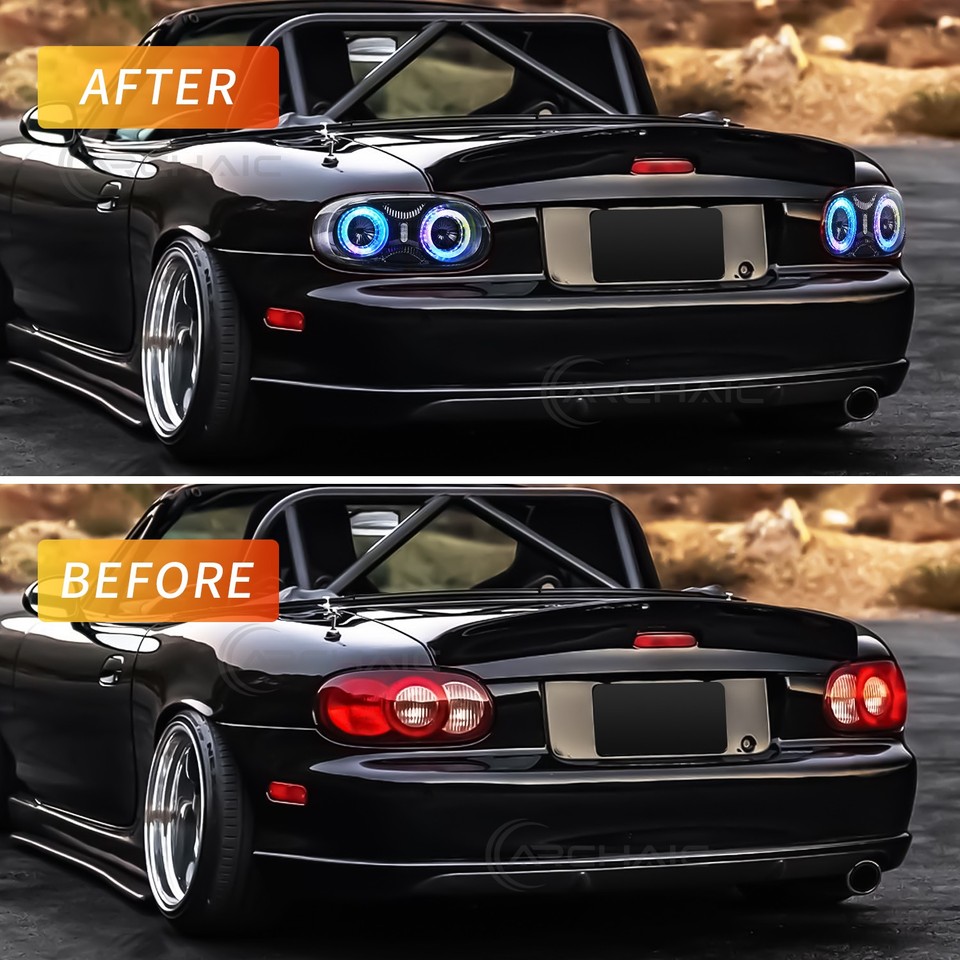 RGB LED Tail Light For 2009-2015 Mazda MX-5 MK3 Miata NC2 NC3 Start up ...