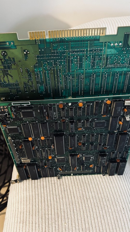 Pac Mania (Pacman) by Namco Jamma arcade board working (sit down ...