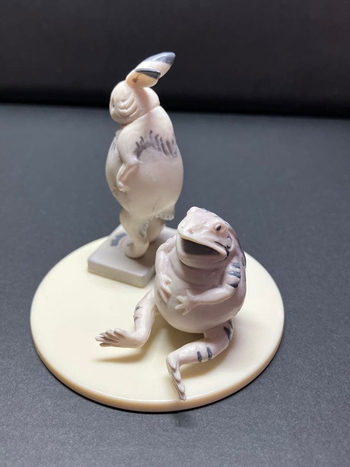 Japanese Chojugiga Figure Metabo Rabbit Frog Candy Toy | eBay