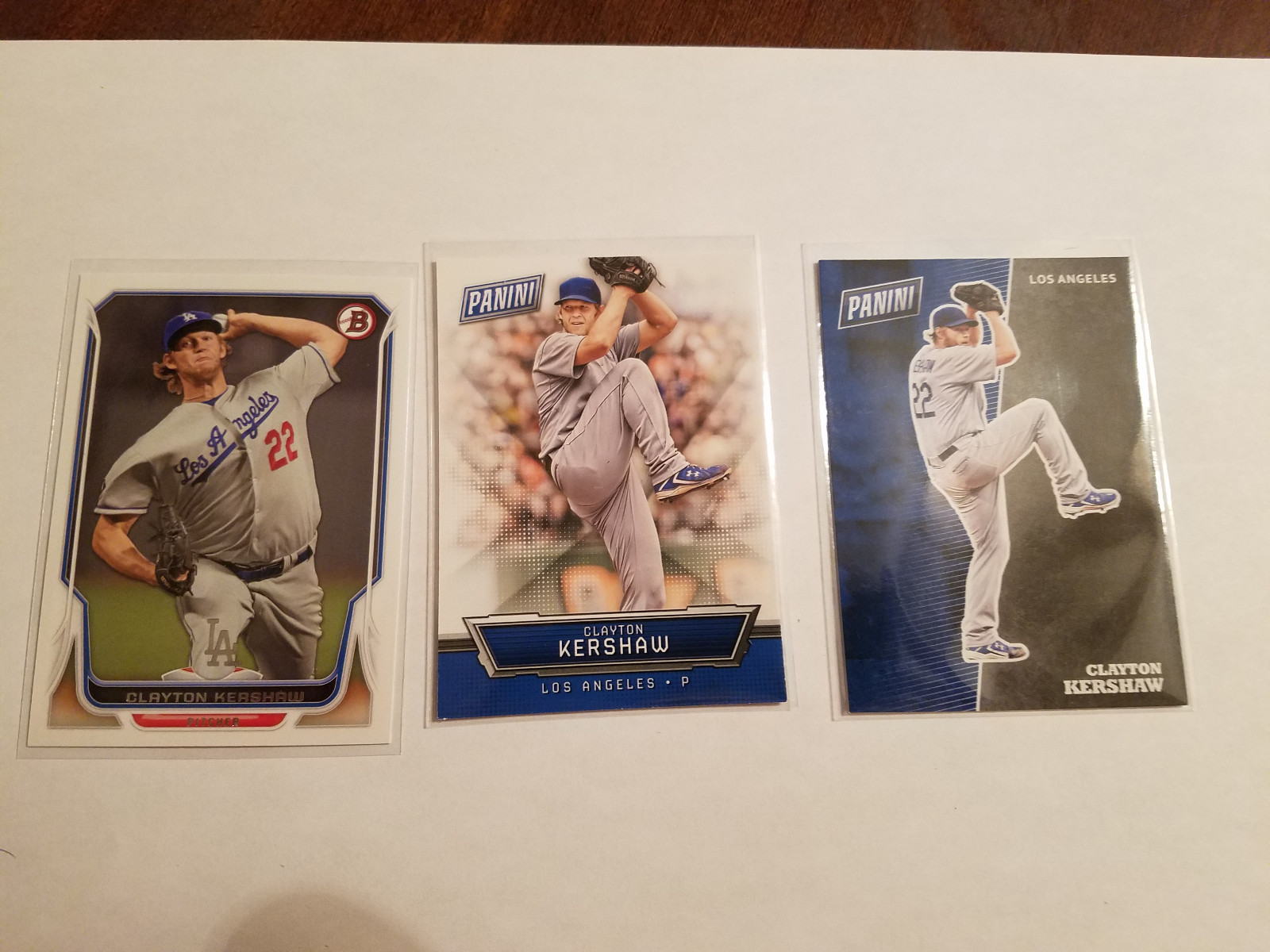 Clayton Kershaw (3) Card Lot Bowman National | eBay