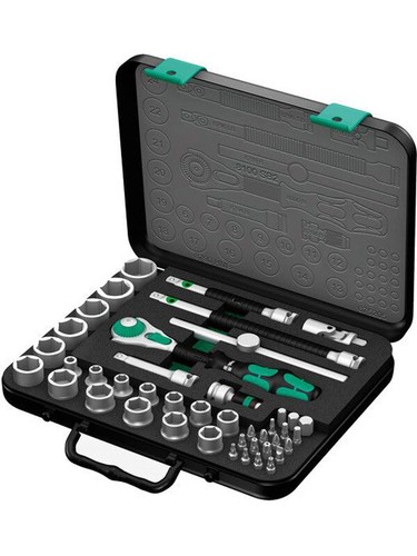 Wera Zyklop Ratchet Socket & Bit Set 3/8 Square Drive 43pcs (003594) | eBay