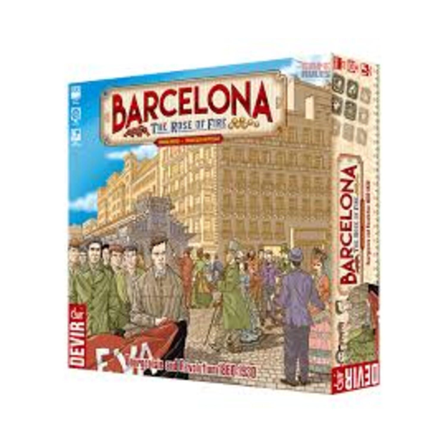 Devir Board & Card Games Devir Barcelona - The Rose of Fire Box NM | eBay
