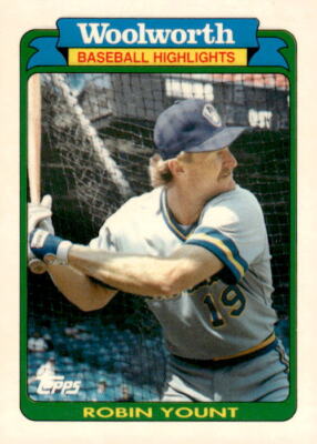 1990 Topps Woolworth Baseball Highlights #22 Robin Yount | eBay