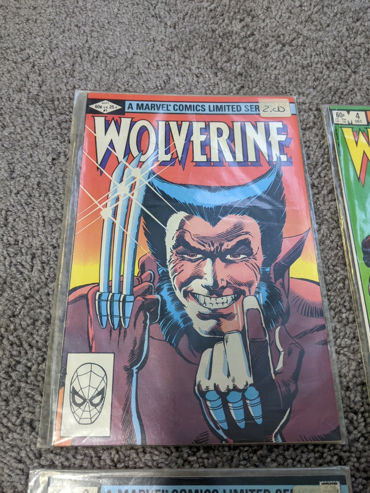 1st Edition Wolverine Comics 1-4 (1982) Near Mint Condition | eBay