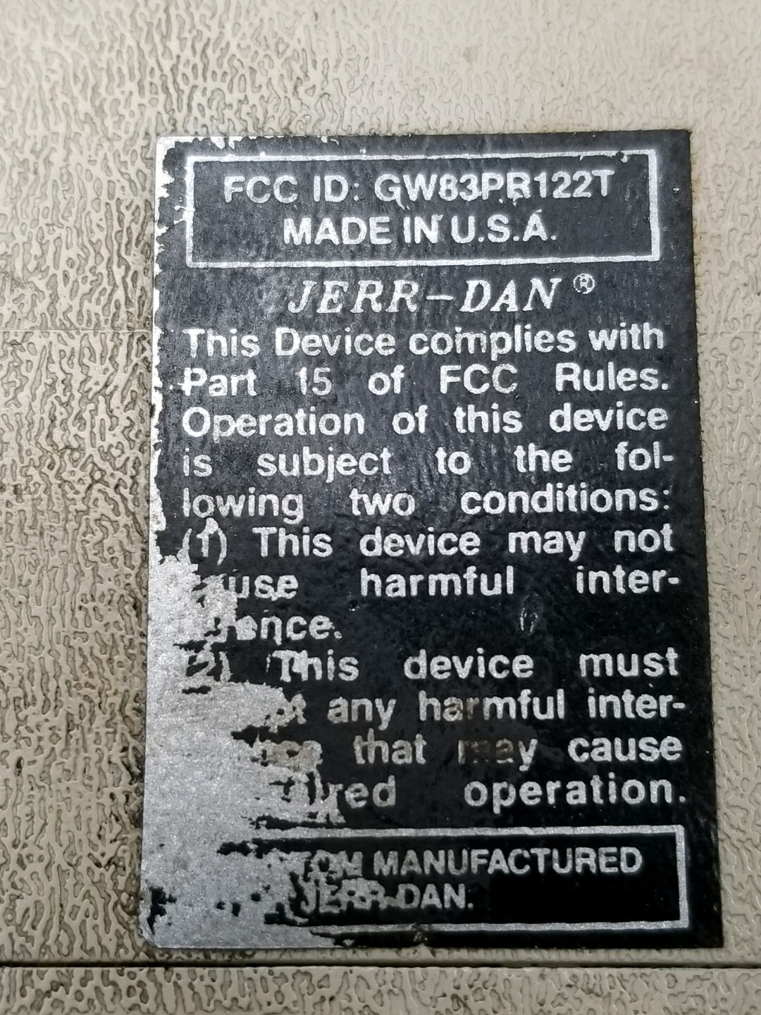 Jerr-dan jerrlift remote control | eBay