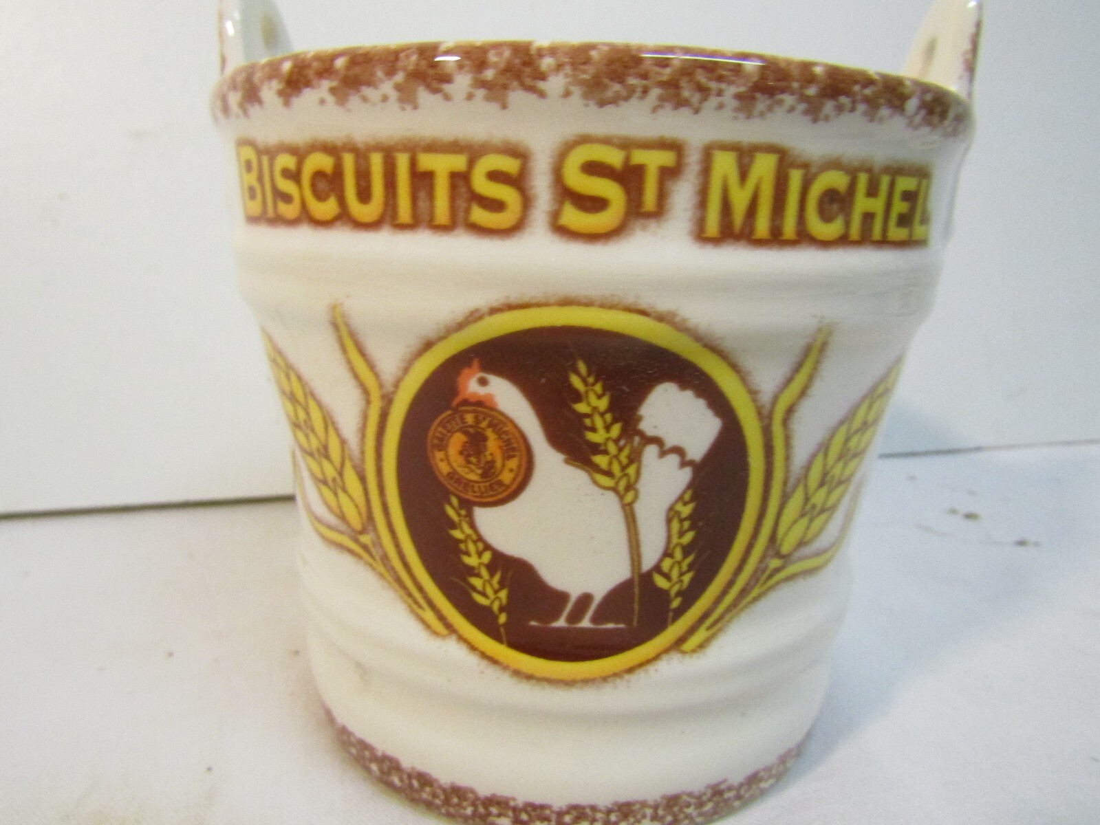 Small Bucket With Biscuit Advertising Saint Michel | eBay