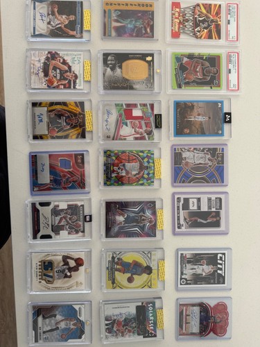 Nba cards hit lot - including Wemby /75 , Miller /10 , Amen patch auto ...