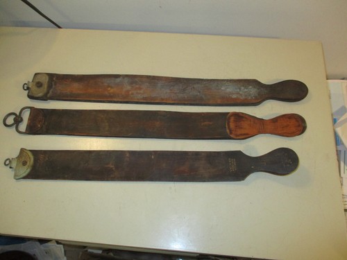 Vintage Antique Strop Strap Leader Blade Razor Sharpener No Reserve | eBay