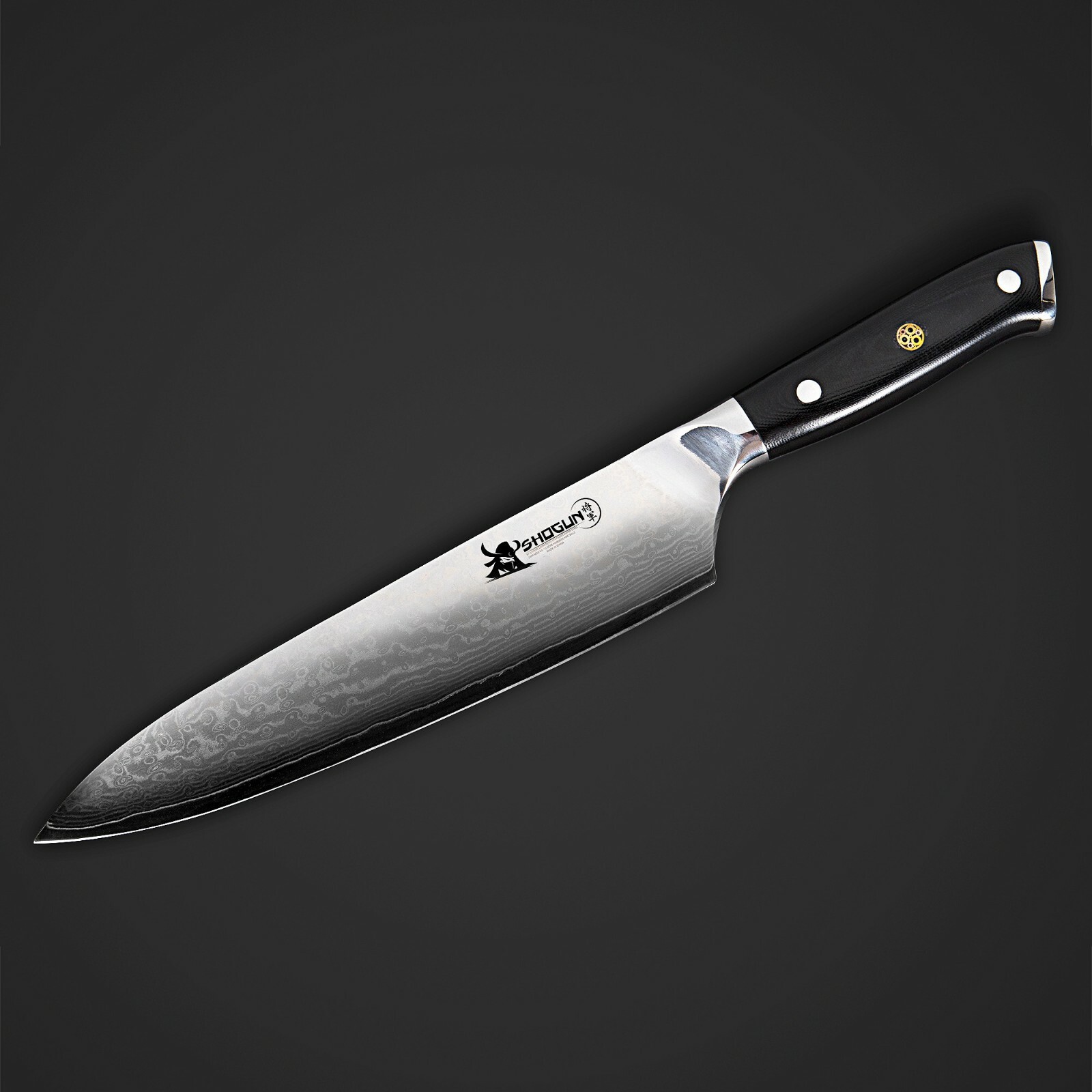 Price Reduced-Shogun Japanese Style VG-10 Gyuto 67-Layers 8” Damascus ...