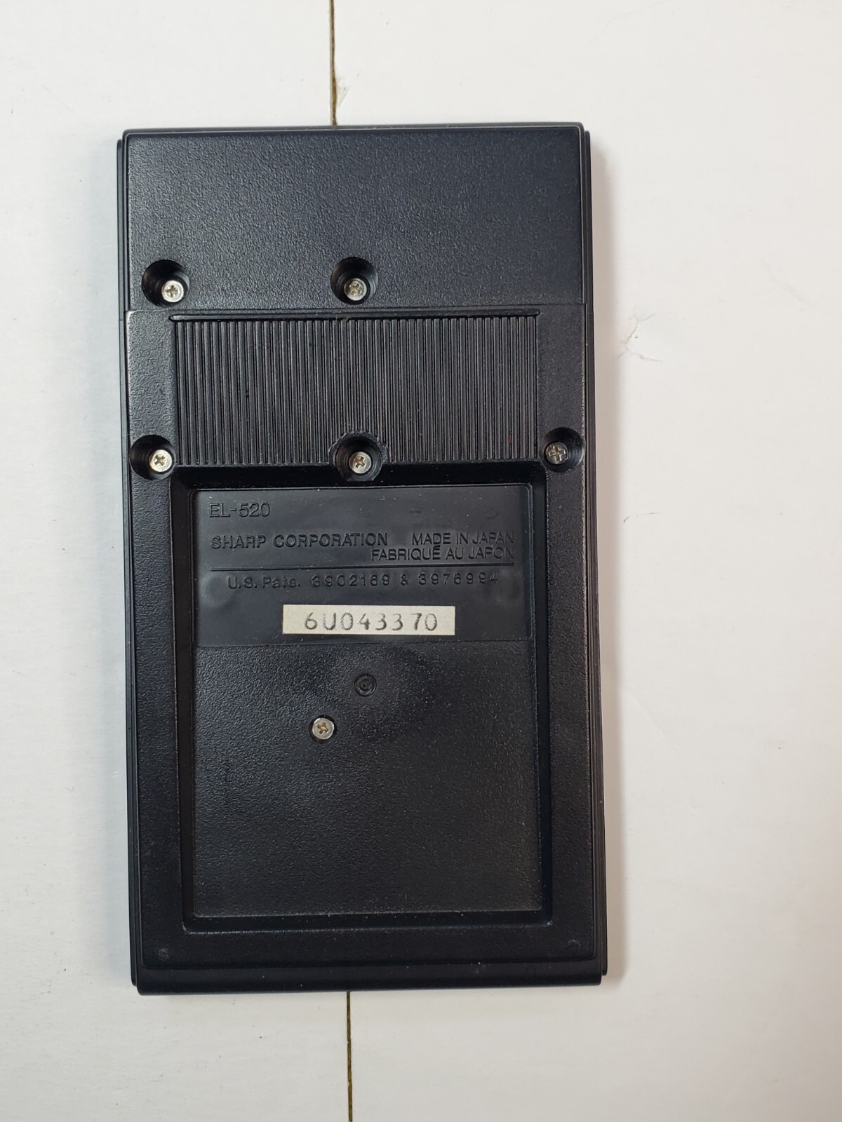 SHARP EL-520 VINTAGE SOLAR POWERED CALCULATOR - WORKING | eBay