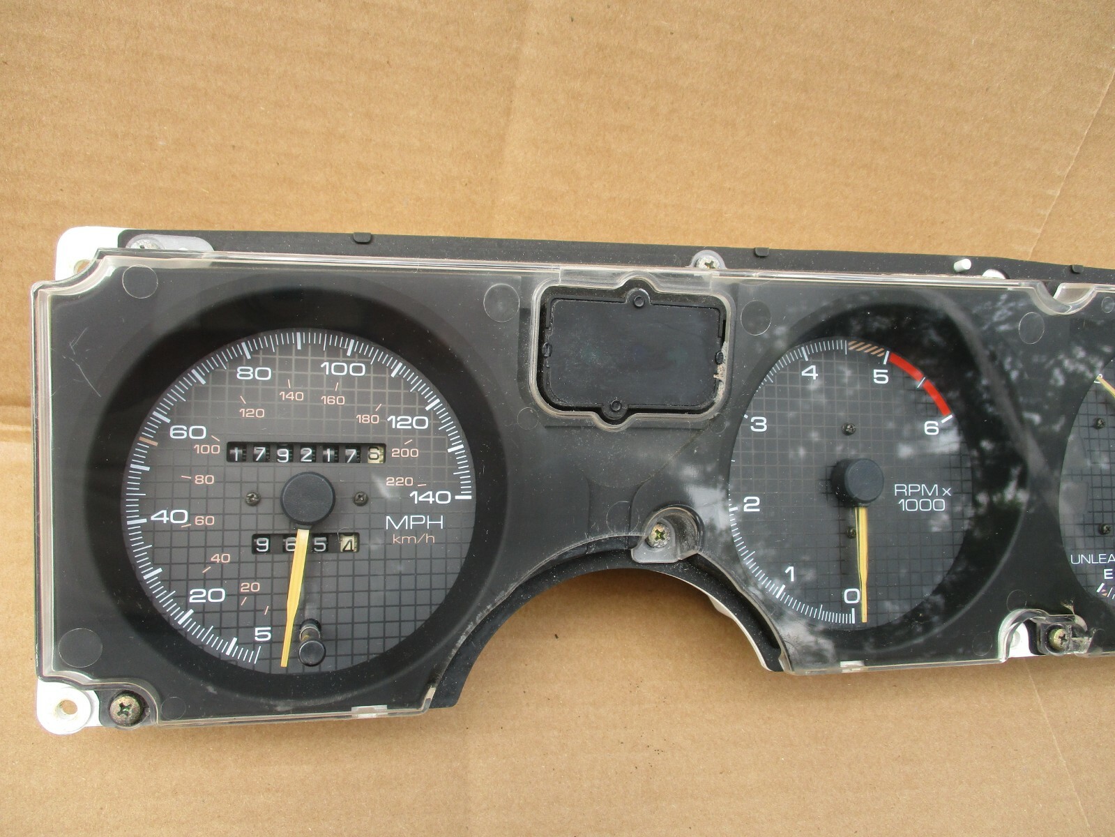 1987 1988 1989 1990 pontiac trans am gta dash panel speedometer 140 ...