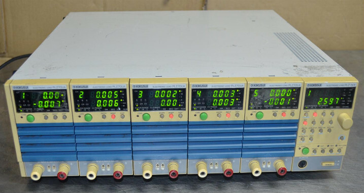 KIKUSUI Electronic Load PLZ-50F (PLZ70UA X 5) [#A6] | eBay