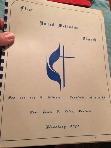 1974 First United Methodist Church Senatobia Mississippi Directory | eBay