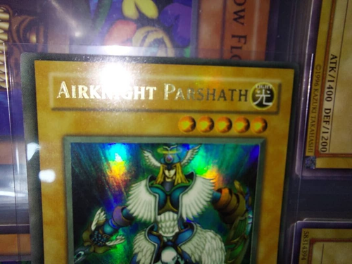 "Faded Misprint" Airknight Parshath LOD-062 Unlimited Yugioh Card-Mint ...