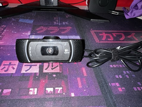 Logitech B910 CARL ZEISS TESSAR LENS V-U0021 HD USB WEBCAM 860-000289 ...