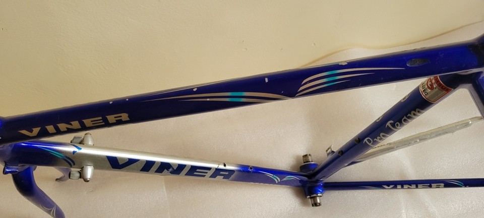 Viner Pro Team Road Frame & Fork 54cm – Italian Thread BB – Vintage ...