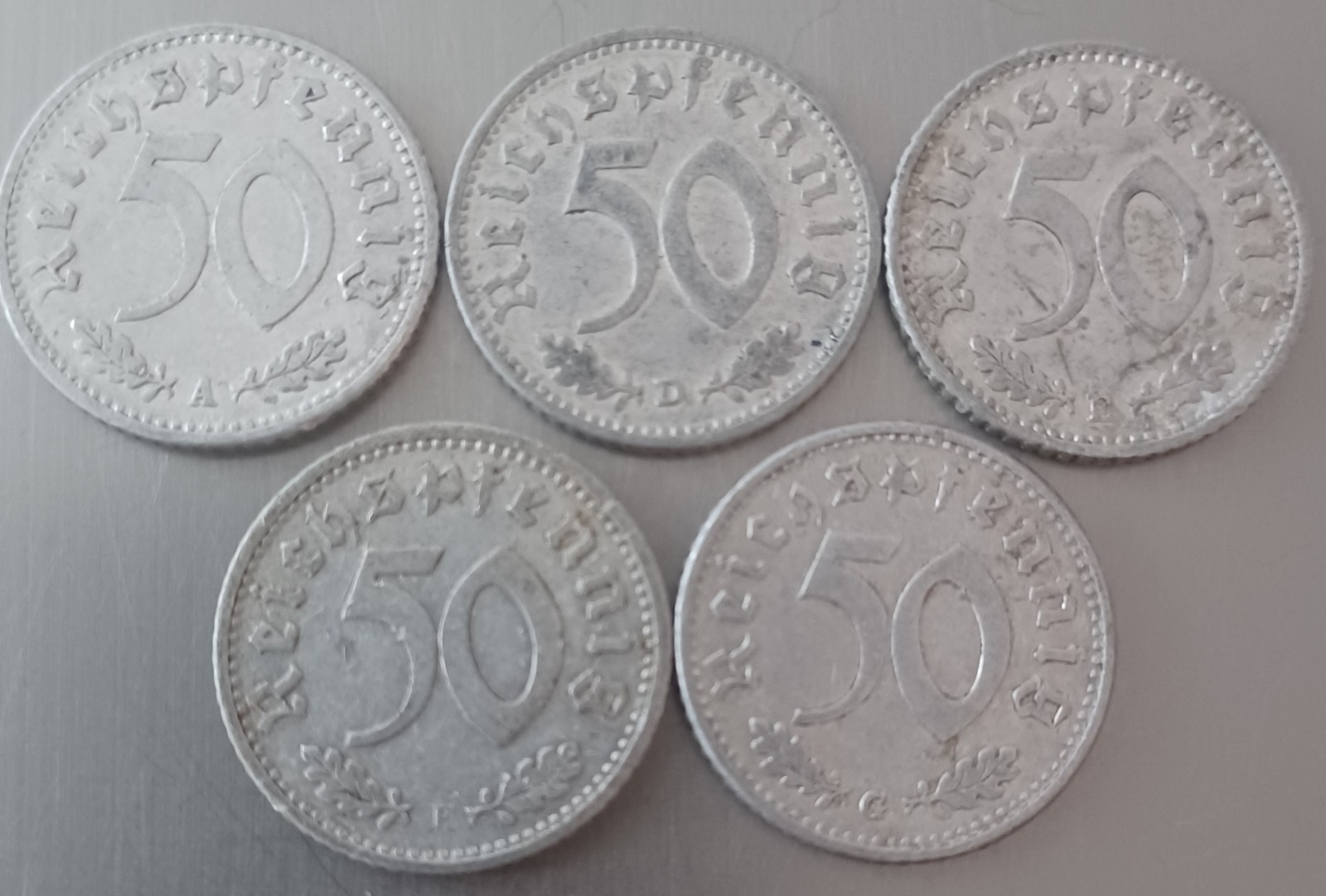 German Third Reich 1935 Lot Of 5 Coin's | eBay