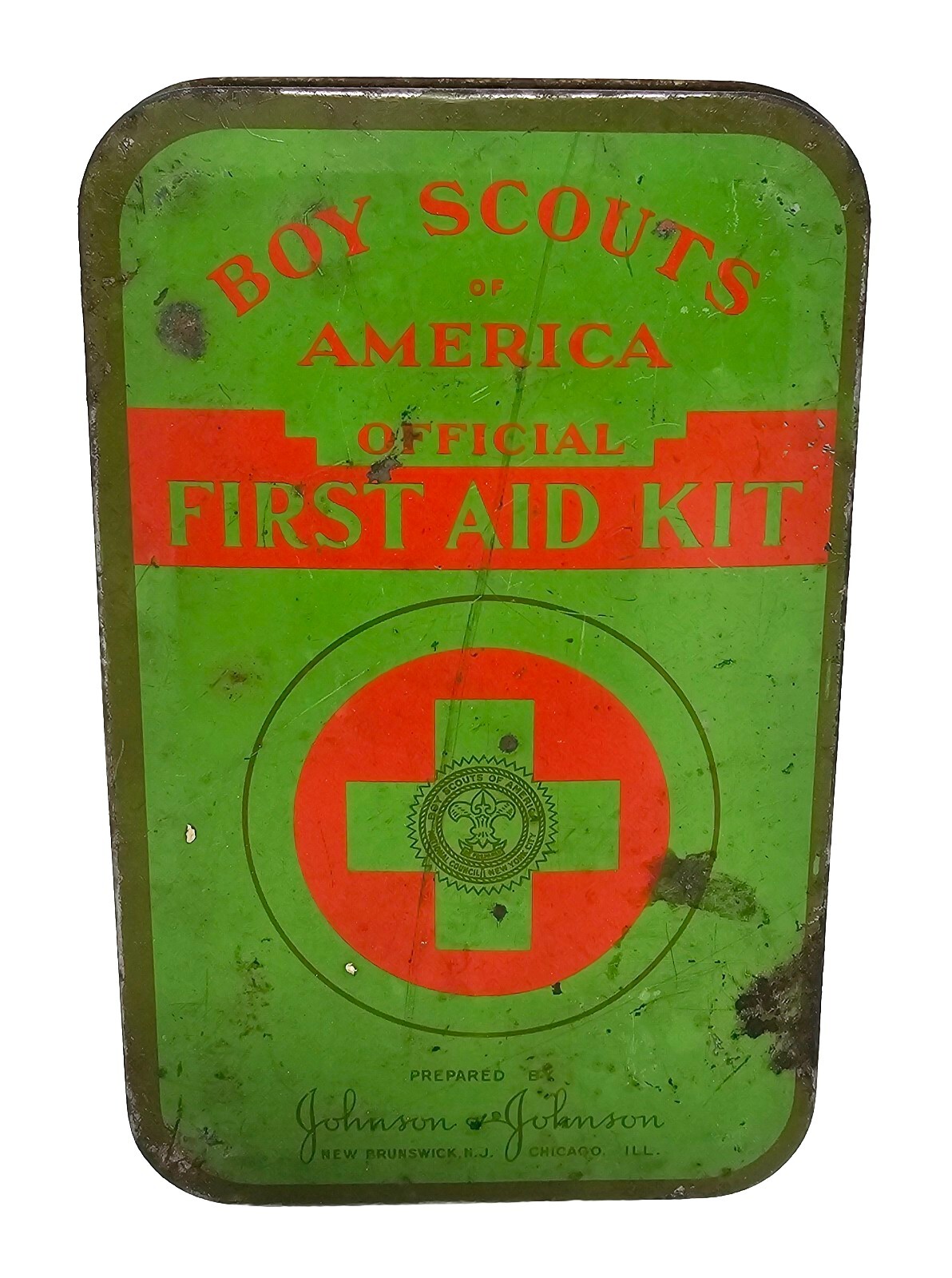 Vintage 1940’s BSA Boy Scouts of America First AId Kit by Johnson ...