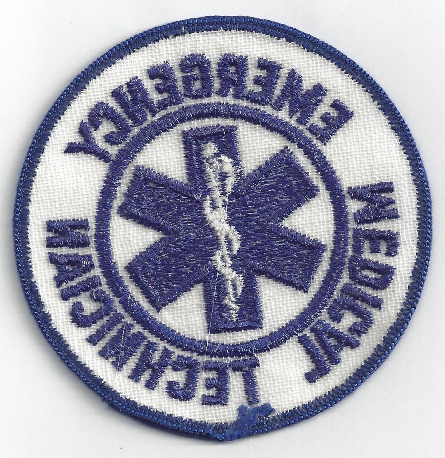 EMT Patch Emergency Medical Technician Embroidered Patch Collectible ...