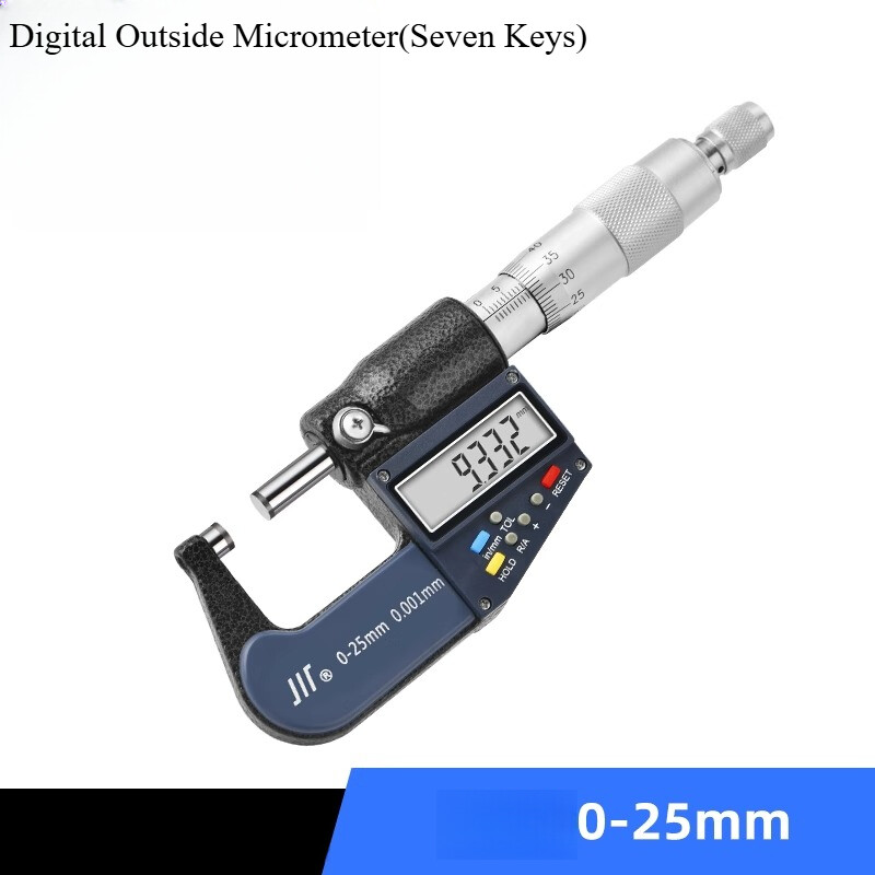 Digital Micrometer 0-100mm Electronic Outside Micrometers Chrome Plated Caliper | eBay