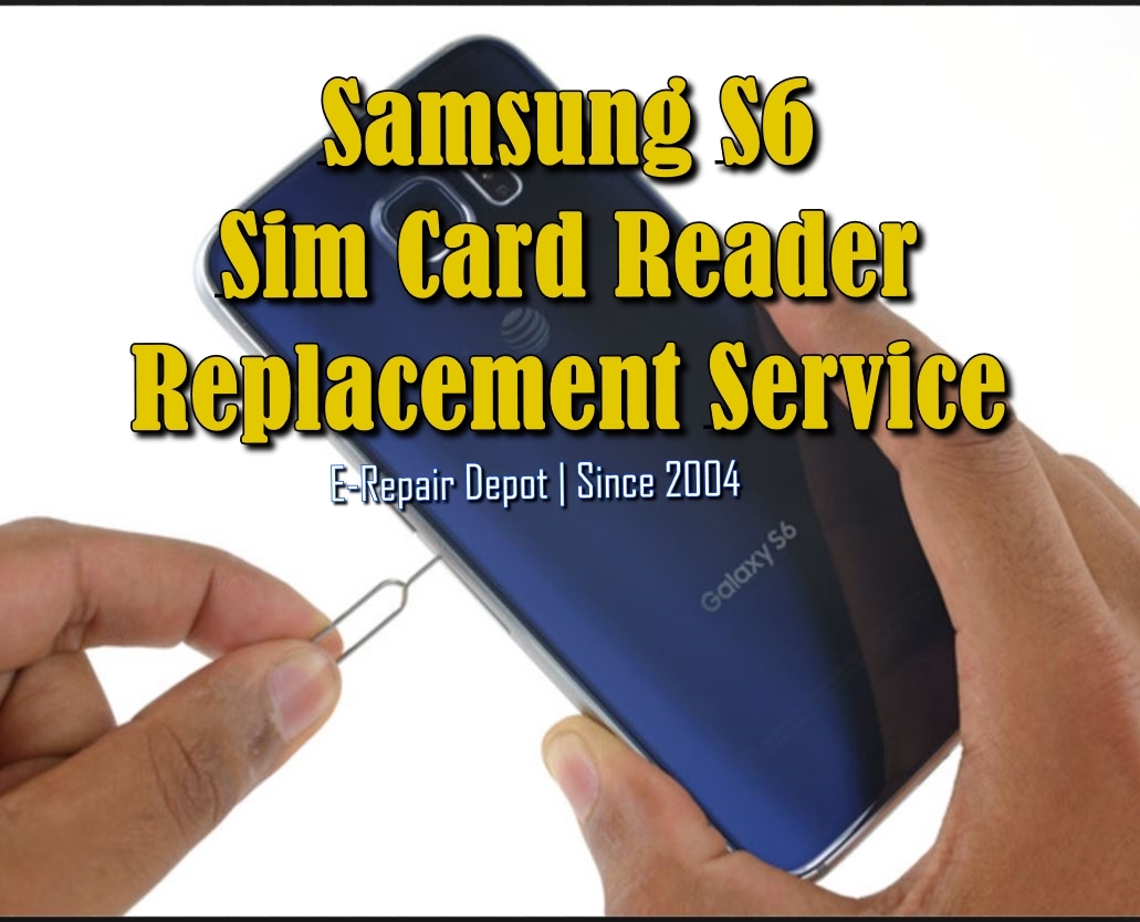 Samsung S6 G920 Sim Card Card Reader Replacement Service - Free Return Shipping | eBay