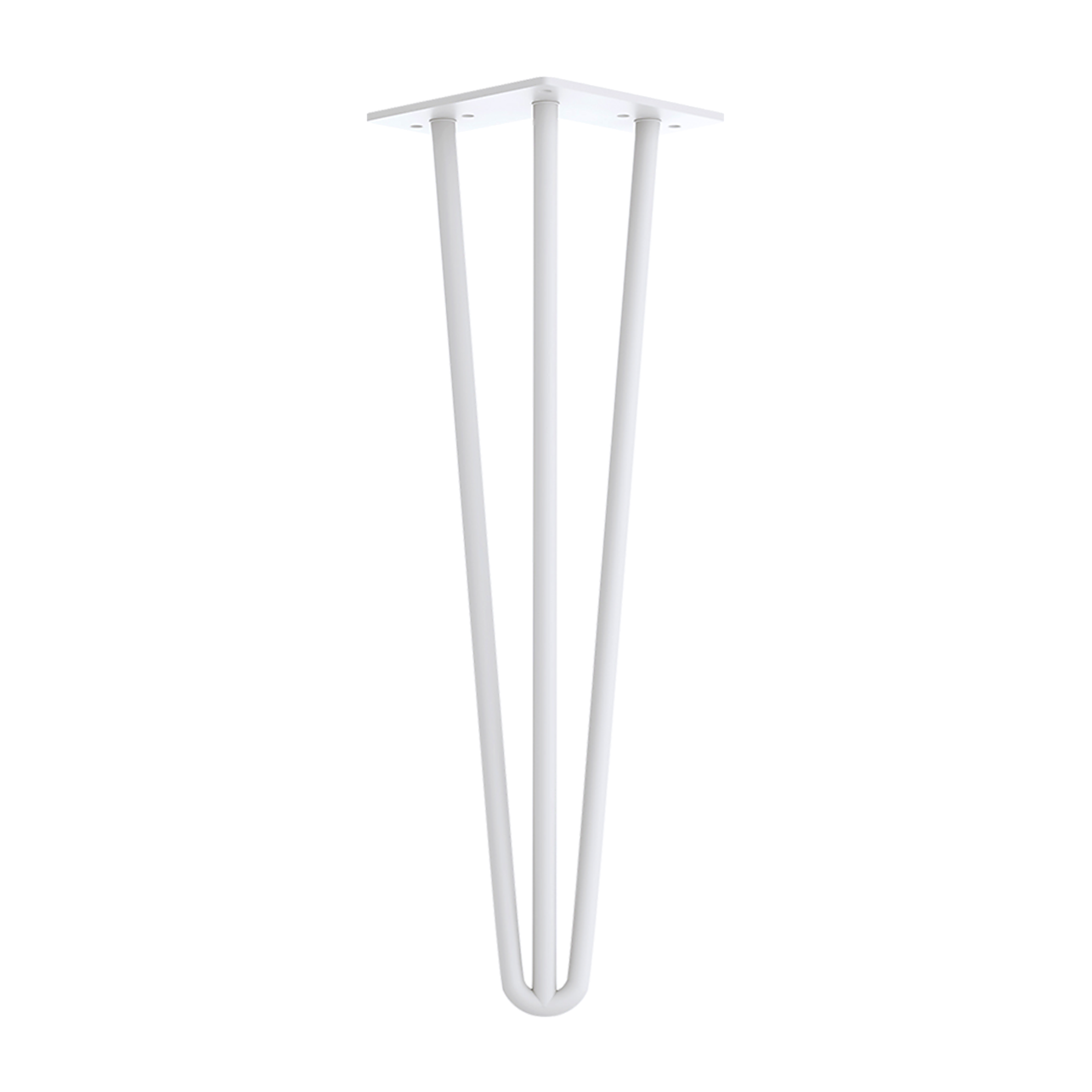 Set of 4 Heavy Duty Industrial Retro 3-Rod Table Legs 12mm Steel 41cm ...