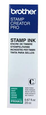 1/Pack Stamp Creator Rubber Stamp Ink Refill (Green) for Brother SC2000 ...