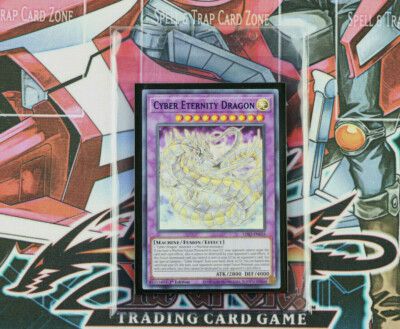 YuGiOh Cyber Eternity Dragon LDS2-EN033 1st Edition Blue Ultra Rare | eBay