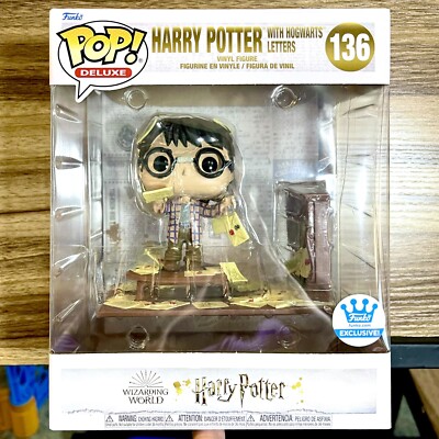 Harry Potter With Hogwarts Letters Deluxe Funko Pop! #136 Exclusive ...