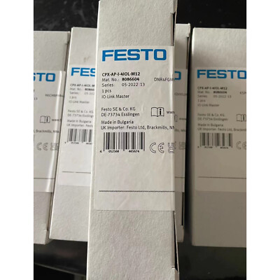 1PC New FESTO CPX-AP-I-4IOL-M12 8086604 Valve Terminal IO-Link Master ...