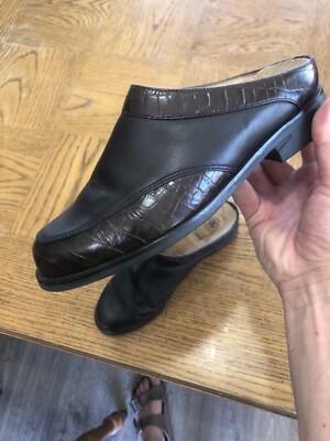 ARIAT Clogs Slides 94302 Women's US 7 B Leather EUR 37.5 M Shoes UK 4.5 ...