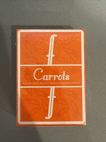 Fontaine Carrots V1 Playing Cards Rare Orange Edition | eBay