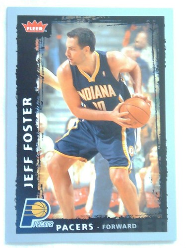 NBA CARD - Fleer - Jeff Foster - Indiana Pacers | eBay Australia