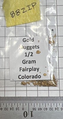 Gold Nuggets - 1/2 gram FairPlay Colorado - Free Shipping | eBay