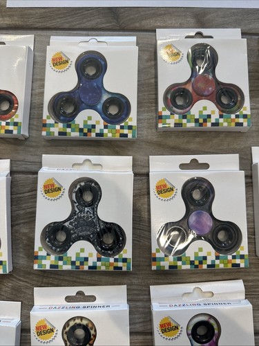 Wholesale Bulk Lot 30x Fidget Hand Tri Spinner Camouflage Camo Color ...