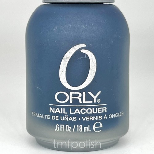 Brand New Orly Nail Polish - Blue Suede (matte finish) - Full Size | eBay