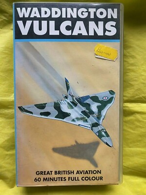 Avro Vulcan/Waddington Vulcans/VHS Videotape/Docuumentary/60 mins ...
