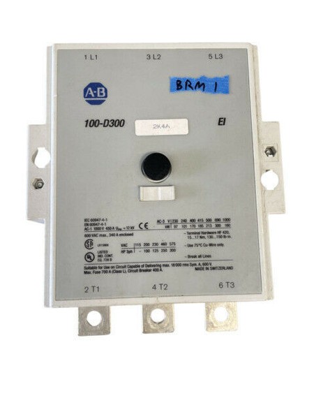 Allen-Bradley 100-D300 E1 Motor Starter Contactor for sale online | eBay