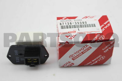 8713835080 Genuine Toyota RESISTOR, BLOWER 87138-35080 | eBay