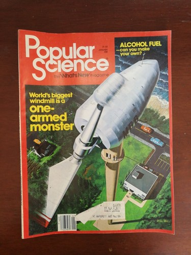 Popular Science Magazine January 1981 - World's Biggest Windmill ...