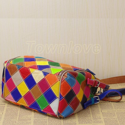 Designer Women'S Genuine Leather Multi-color (Random) Handbag Tote ...