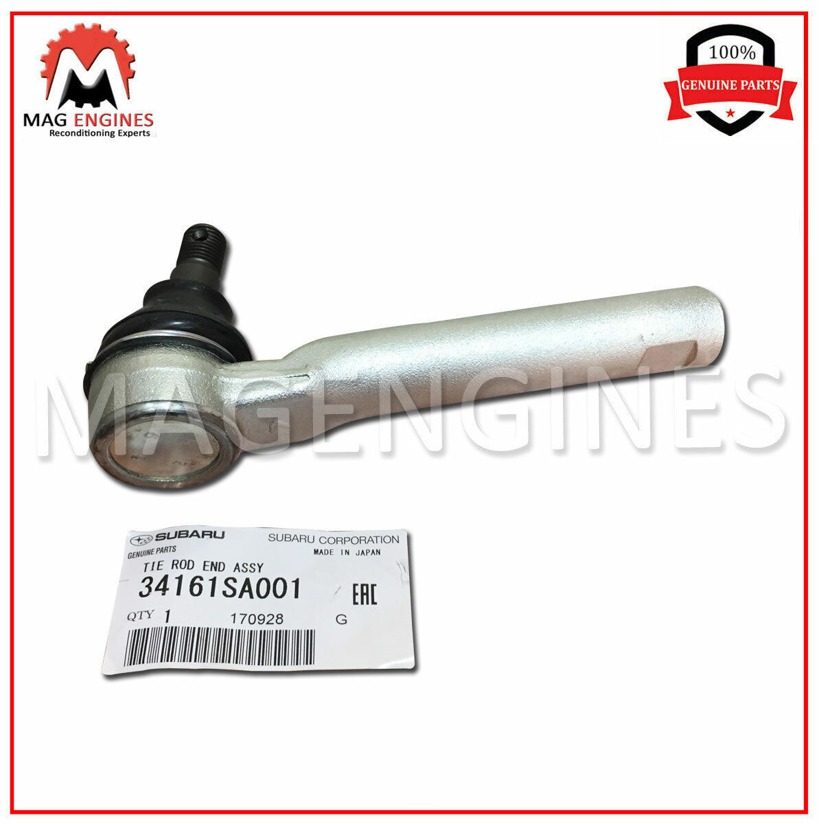34161-SA001 GENUINE OEM TIE ROD END ASSY 34161SA001 | eBay