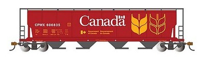 Bachmann 73801 HO Scale Canada Grain 4-Bay Hopp | eBay
