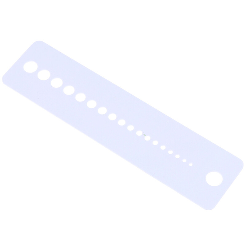 2-10mm Sew Ruler Tools Knitting Needle Gauge Inch cm Ruler Measure ...