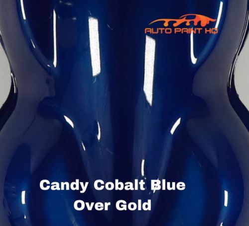 Candy Cobalt Blue over Gold Base Complete Gallon Kit | eBay