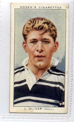 (Je5105) OGDENS,FOOTBALL CAPTAINS,OLIVER HULL,1936,#39 | eBay